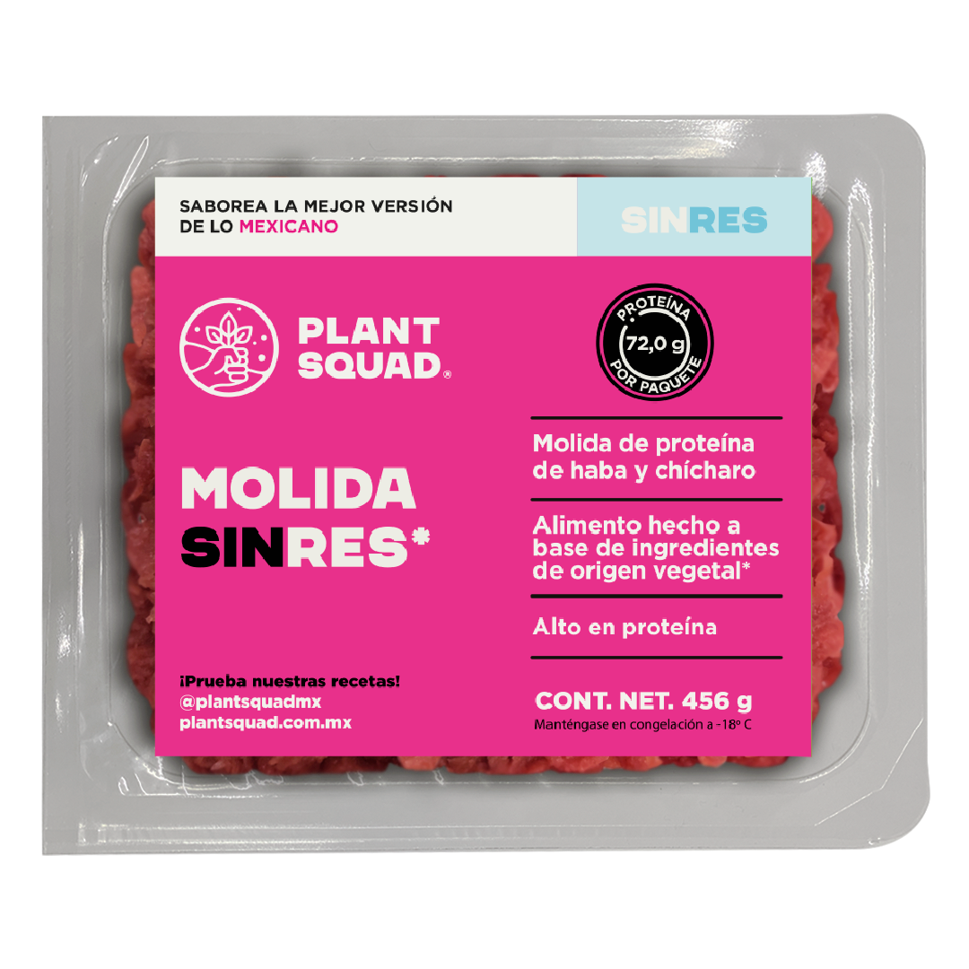 Molida sin res 456g - Plant Squad – Abasto Vegano Mayoreo